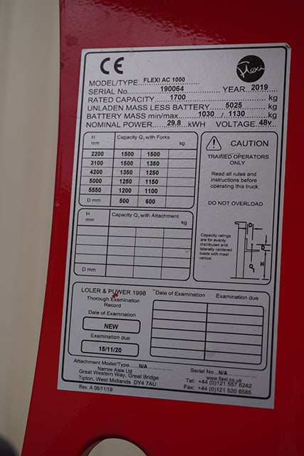 Flexi AX 1000 Fleet No 16570